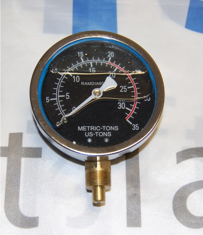 Manometer til SP-20T presse - Verkstedutstyr.no